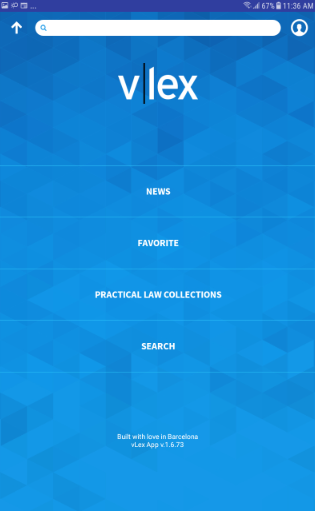 vLex mobile app
